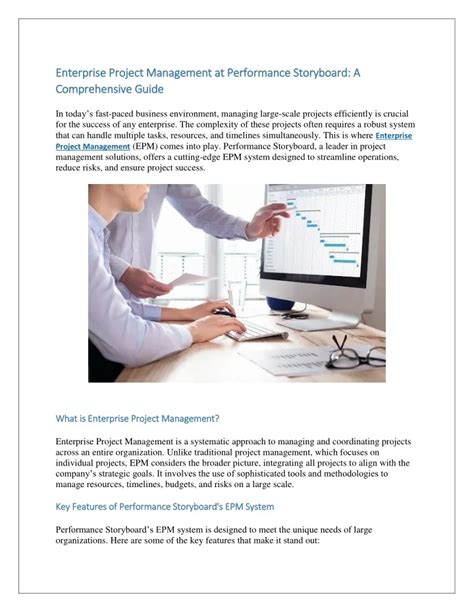 Ppt Enterprise Project Management At Performance Storyboard Powerpoint Presentation Id 13521758