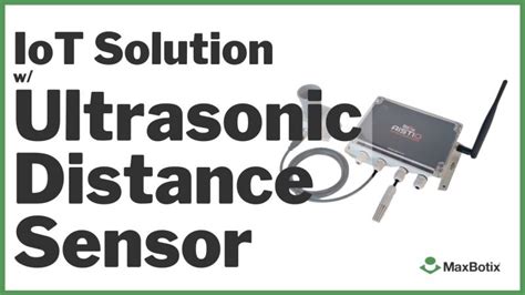maxbotix inc on linkedin iot solution with an ultrasonic distance