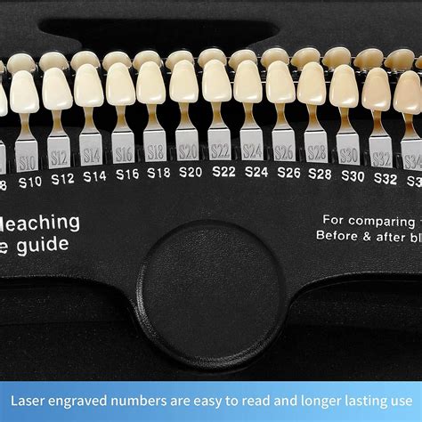 Dental Teeth Shade Guide Professional Porcelain 3d R 20 Whitening