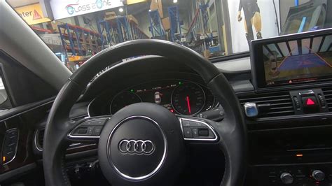 아우디 A6 비상버튼을 누르지 않아도 자동으로 후진깜빡이가 작동하는 후진시 자동비상등 후깜모듈을 영상과 같이 설치를 완료합니다 이모듈 설치이후에는 운전시 안정성과 편리성을