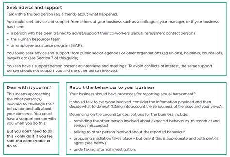 Sexual Harassment Advice For Workers Worksafe Regarding Sexual