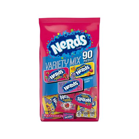 Nerds Variety Mix Candy Assorted Flavors 4176 Oz 08189