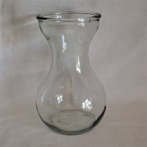 Hyacinth Glass Forcing Vase Etsy