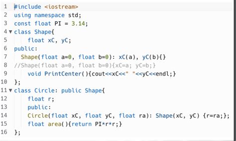 Solved Calling Base Class Instructors In C Xc And Yc