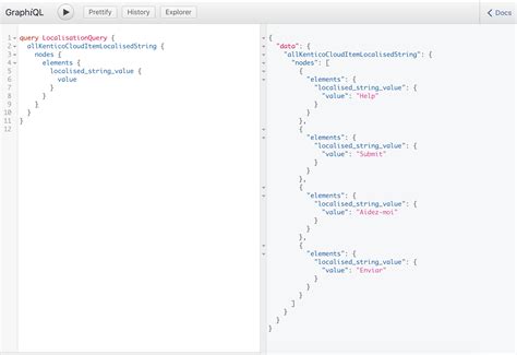 Gatsbyjs And Graphql To Retrieve Localised Strings Added Into Kentico