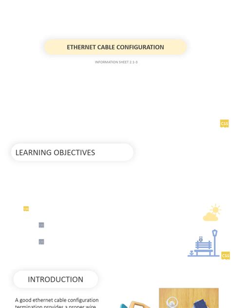 2 1 3 Ethernet Cable Configuration Pdf Electronics Electrical Engineering