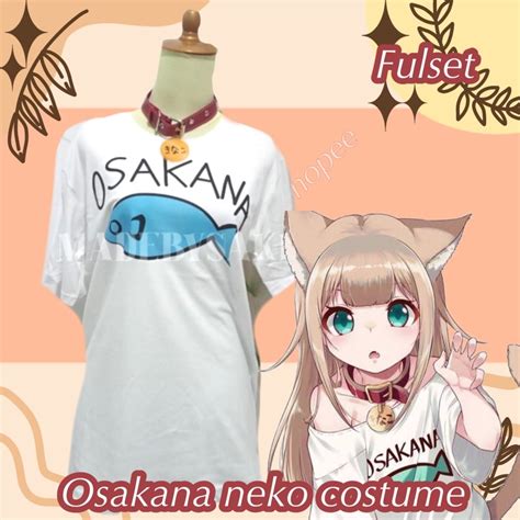 Jual Osakana Neko Kinako Neko Cosplay Fulset Hq Shopee Indonesia