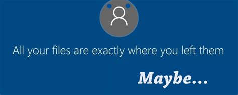 Microsoft Update Data Deletion Bug Warning Endurtech