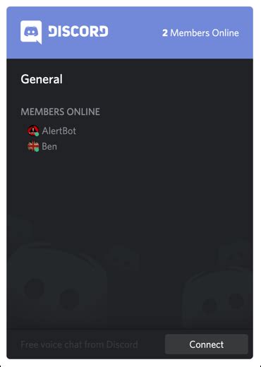 How To Add A Discord Widget To Your Website Amfahs Empire