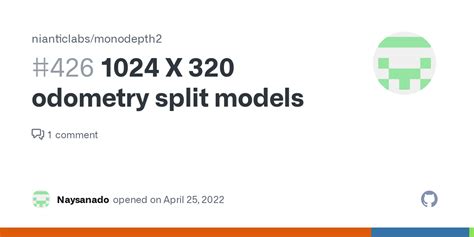 1024 X 320 Odometry Split Models Issue 426 Nianticlabs Monodepth2 GitHub