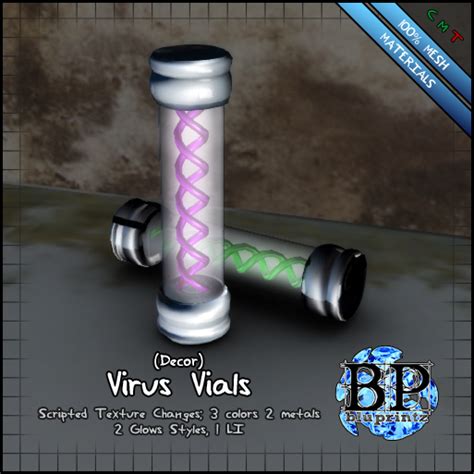 Second Life Marketplace Bp Virus Vials