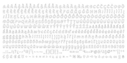 Swirl Font Webfont Desktop MyFonts