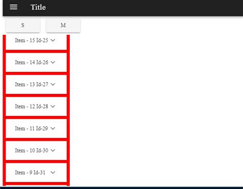 Javascript How To Use Scroll To View Within Expansion Panel Stack