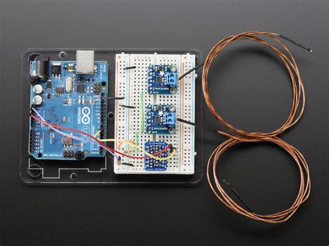 Thermocouple Amplifier With 1 Wire Breakout Board Max31850k Id 1727