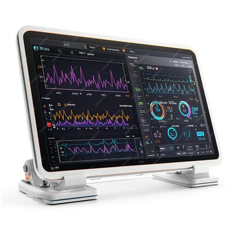 Modern Patient Monitoring Interface With Realtime Data Integration And Intuitive Alert System