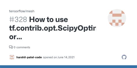how to use ntrib opt scipyoptimizerinterface or tfp optimizer lbfgs minimize with meshtf