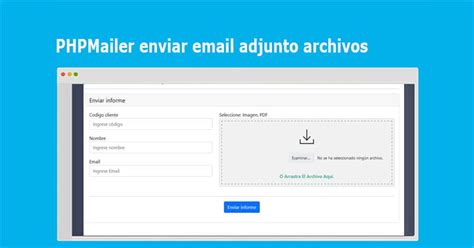 Phpmailer Con Archivos Adjuntos Ejemplo Completo Baulcode