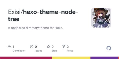 Github Exisi Hexo Theme Node Tree A Node Tree Directory Theme For Hexo