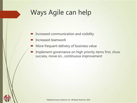 Agile Data Governance Tutorial PPTX Agile Data Governance Tutorial PPTX