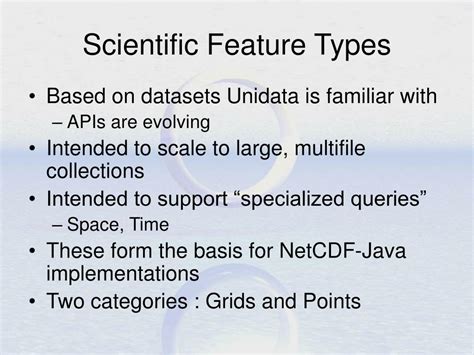 ppt unidata s common data model and netcdf java library api overview powerpoint presentation