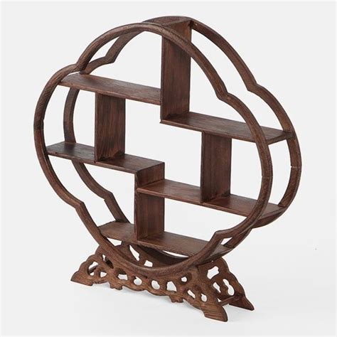 인테리어 선반 수납장 전통문양 찻잔 다관 장식장 홈플러스 택배배송