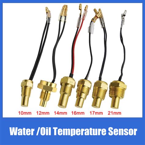 Car Temperature Sensor Engine Temperature Sensor 1 8 Npt 3 8npt Temperature Indicator For
