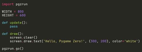 Gamedevelopment Pygamezero Python Creativecoding Techskills Skander Nabli