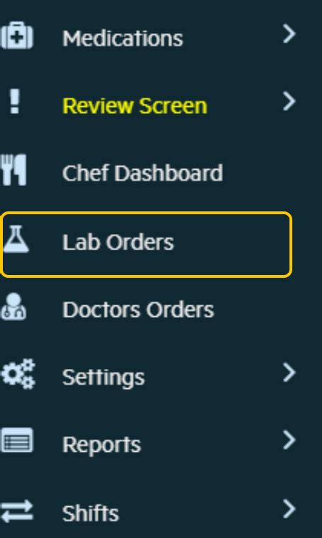 Creating Lab Orders