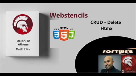 Delphi Webstencils 9 Crud Delete Htmx Youtube