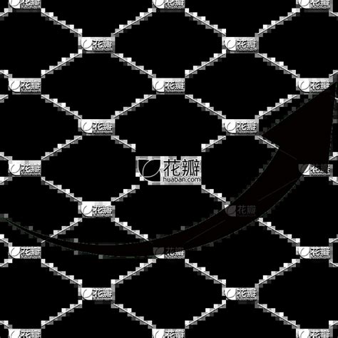 常规内容 装饰系列黑色简约风弯曲箭头图标元素素材 花瓣网