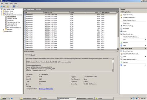 AD Shot Gyan Sysvol Migration From FRS To DFSR Lab