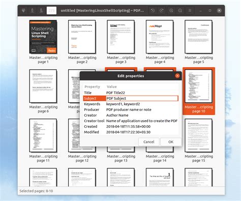 How To Edit PDF Metadata Tags On Linux Using A GUI Or Command Line