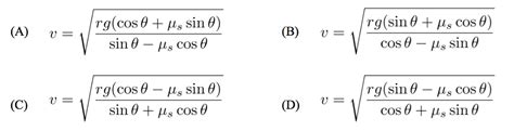 Solved Banked Curve Of Radius R Bank Angle With Fric Chegg Com