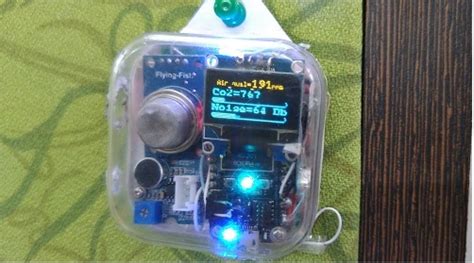 Iot Mesh Enabled Environment Monitoring Device Full Diy Project