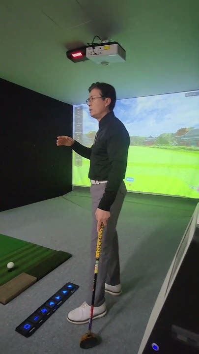 한국승강기대학 파크골프학과 스크린파크골프 수업 Youtube