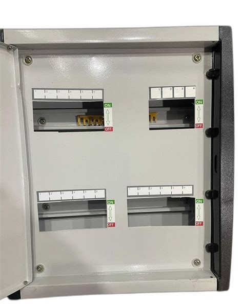 Ginger Way Tpn Double Door Mcb Box H Type At Rs Piece Mcb Board In Delhi ID