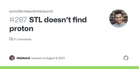 STL Doesn T Find Proton Issue Sonic Kk Steamtinkerlaunch GitHub