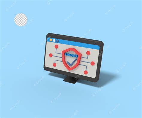 Premium Psd 3d Illustration Of Security Password Input Successful