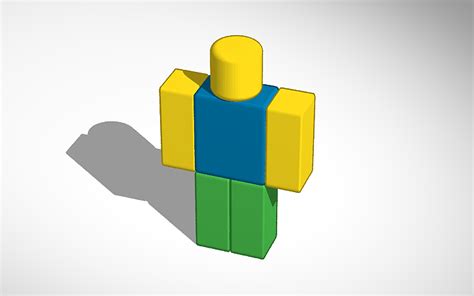 3d Design Roblox Noob Avatar Tinkercad
