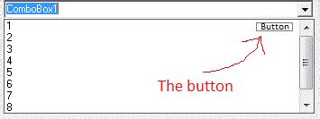 Delphi ComboBox A Button On Every Item To Delete The Item From List Stack Overflow
