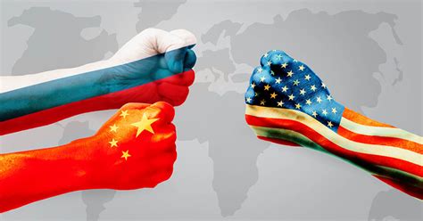Shtetet E Bashkuara Dhe Strategjia E Mbajtjes Nën Kontroll Të Kinës Dhe Rusisë Bota