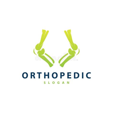 Minimalist Bone Health Logo Illustration Template Design Stock Vector Illustration Of Logo