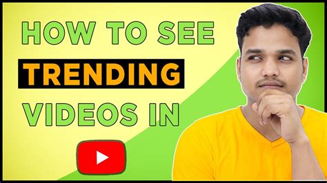 How To See Trending Videos On Youtube Youtube