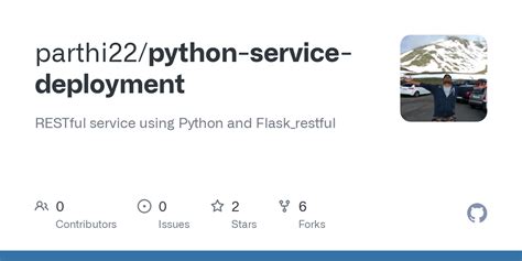 Github Parthi22python Service Deployment Restful Service Using Python And Flaskrestful