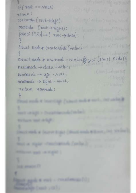 Solution Tree Traversal Program Using Data Structure Studypool
