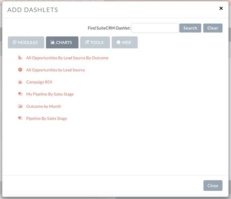 Suitecrm Dashboard Customization A Step By Step Tutorial