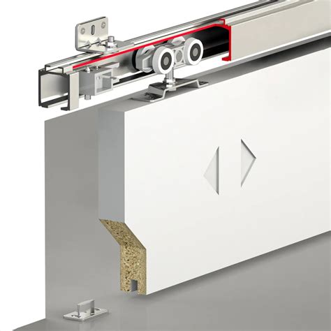 Stylish Top Hung Sliding Door Kit T Slide 3000mm Track