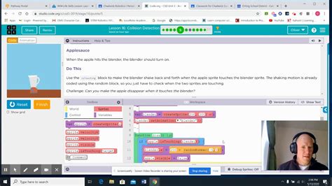 Unit 3 Lesson 16 Collision Detection Youtube