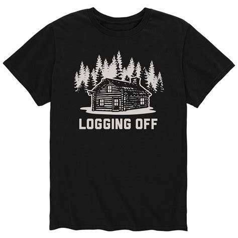 Mens Logging Off Tee