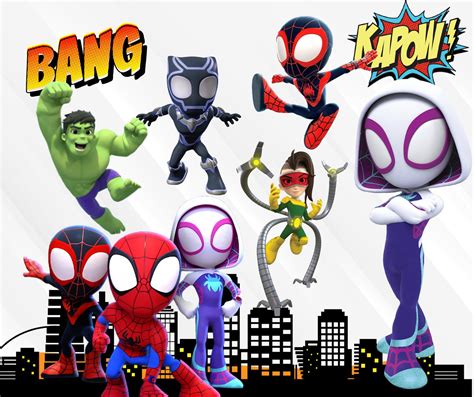 Spidey Png Spidey And His Amazing Friends Clipart Spidey And His Amazing Friends Png Make